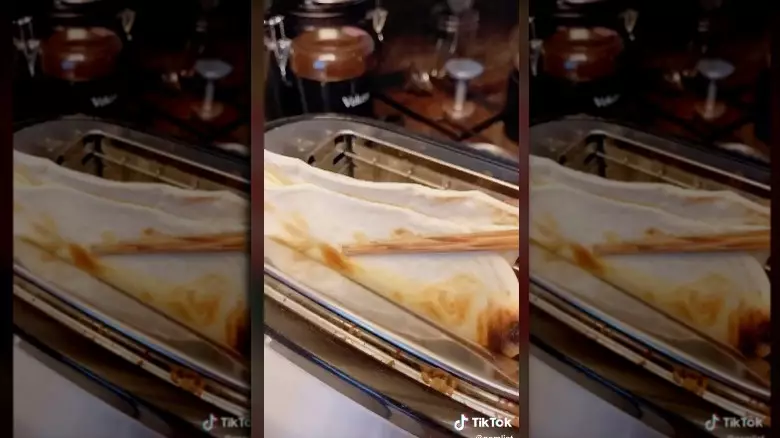 toaster quesadilla tiktok hack