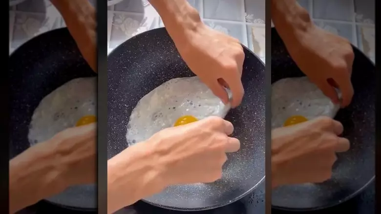 hack tiktok telur kuning berair