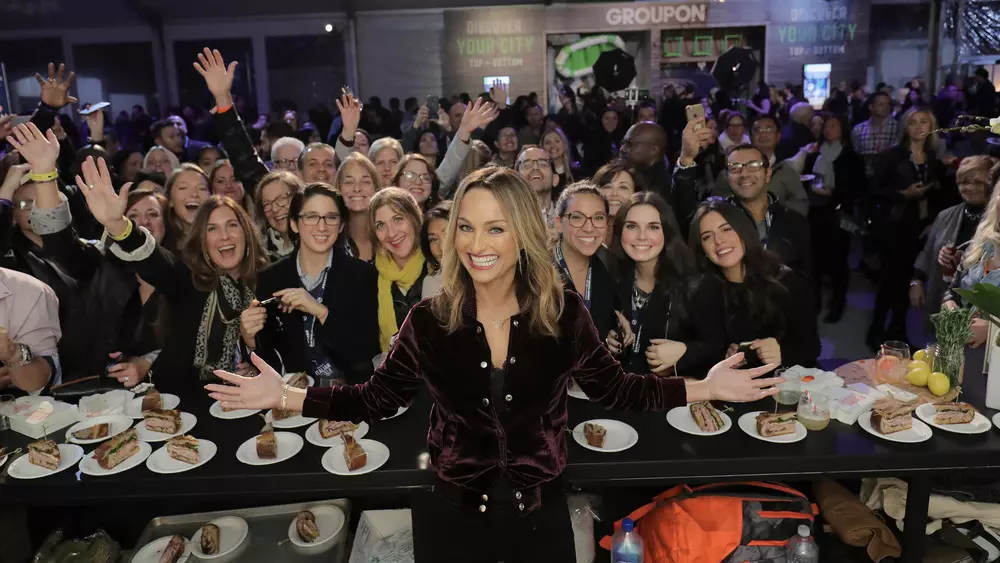 Giada De Laurentiis s fanúšikmi