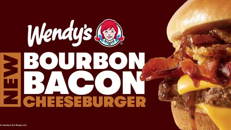 La nueva hamburguesa con queso y bourbon de Wendy's