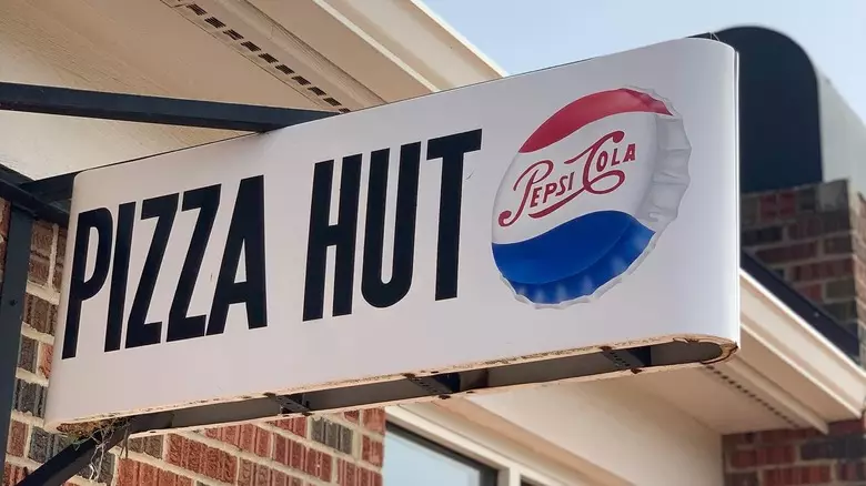 origineel Pizza Hut bord