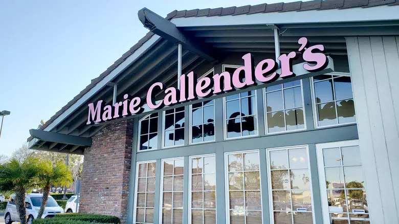 Marie Callender éttermének külseje