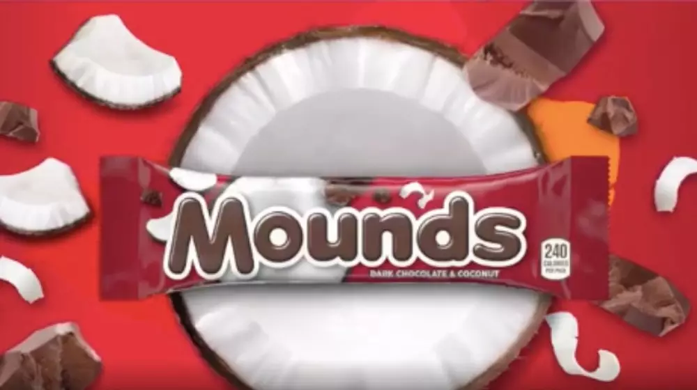 Mounds wrapper u candy bar