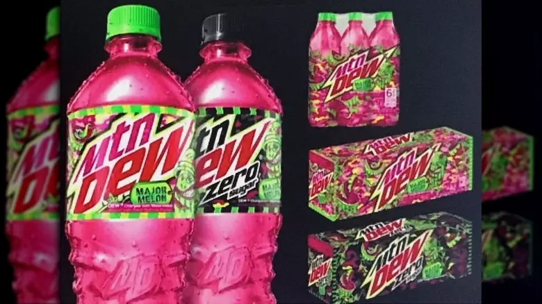 Mountain Dew הויפּט מעלאָן פּערמאָושאַנאַל מאַטעריאַל