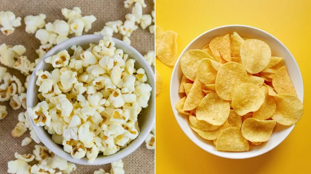 Chips och popcorn