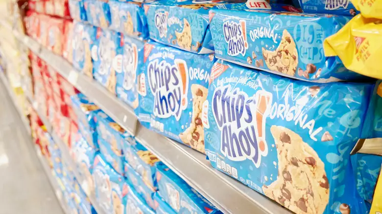 Farklı Chips Ahoy kurabiye çeşitleri