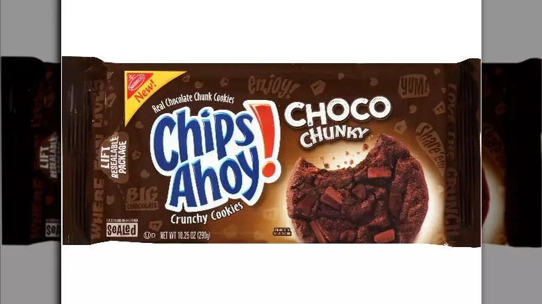 Bir paket Chips Ahoy Choco Chunky kurabiyeleri