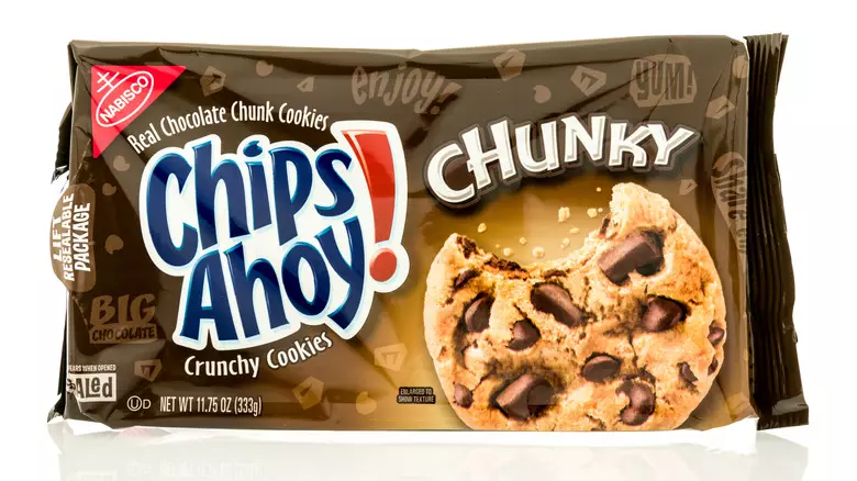 E Pak vun Chips Ahoy Chunky Cookien