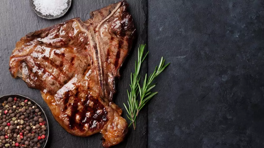 bir et lokantasından t-bone