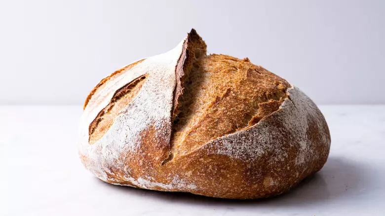 Un pan de masa madre