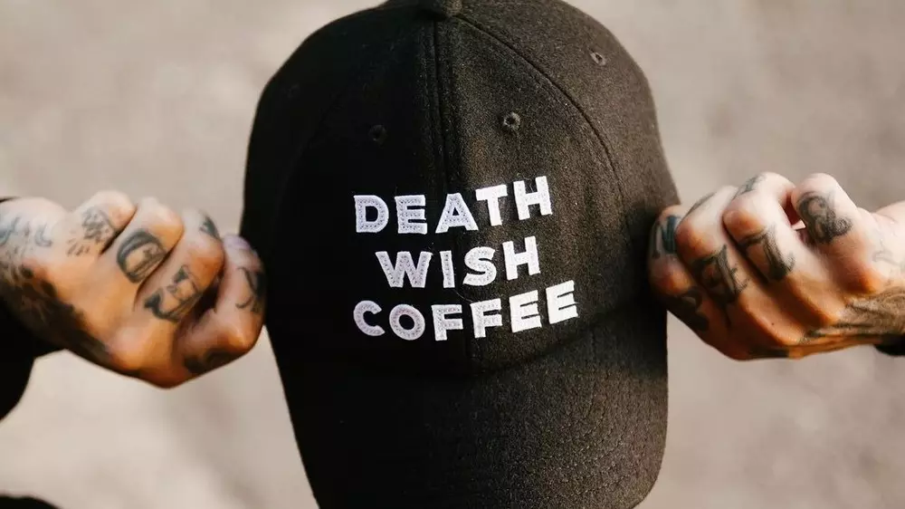 デスウィッシュコーヒー野球帽