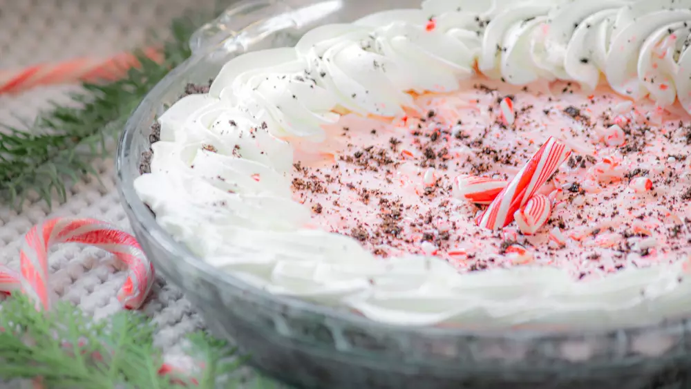 Pie ya Peppermint