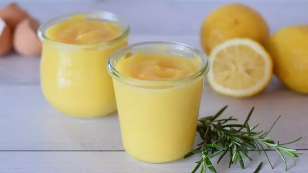 Crème de citron gluante