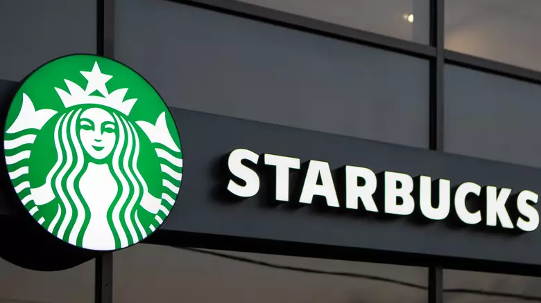 Letšoao la logo ea lebenkele la Starbucks