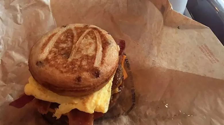 McGriddle sandwich fra mcdonald's