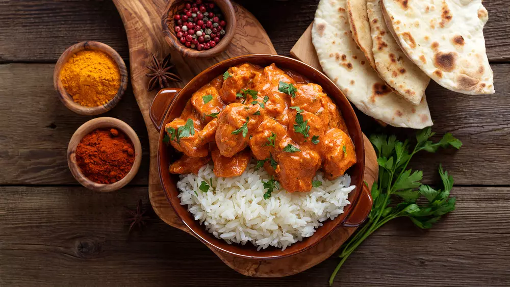 tikka masala de frango