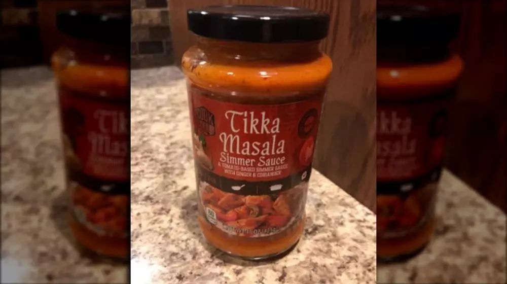 Aldi's tikka masala suddersaus