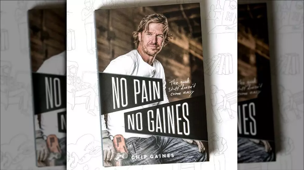 Kápa á bók Chip Gaines, No Pain, No Gaines