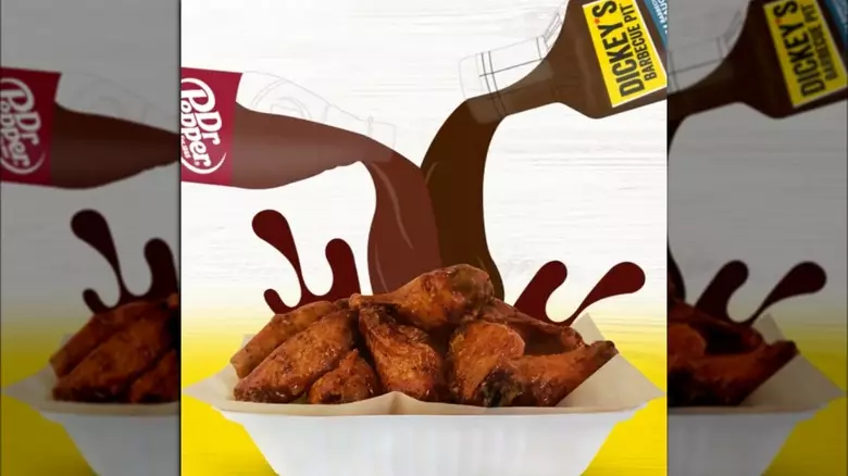 Une sauce BBQ Dr Pepper et Dickey's