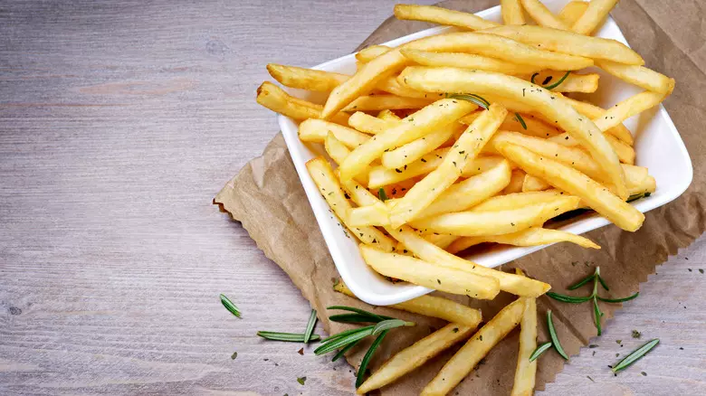 gewürzte Pommes Frites