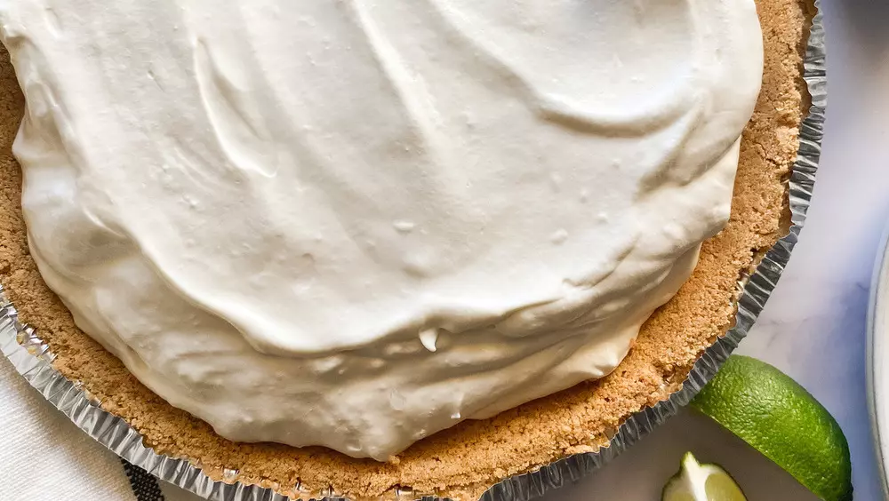 Ausgestellter Key Lime Pie mit 5 Zutaten