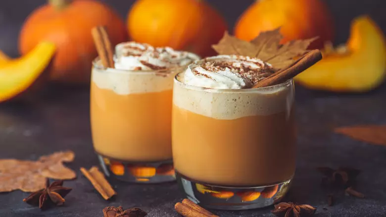 Lattes de calabaza y especias