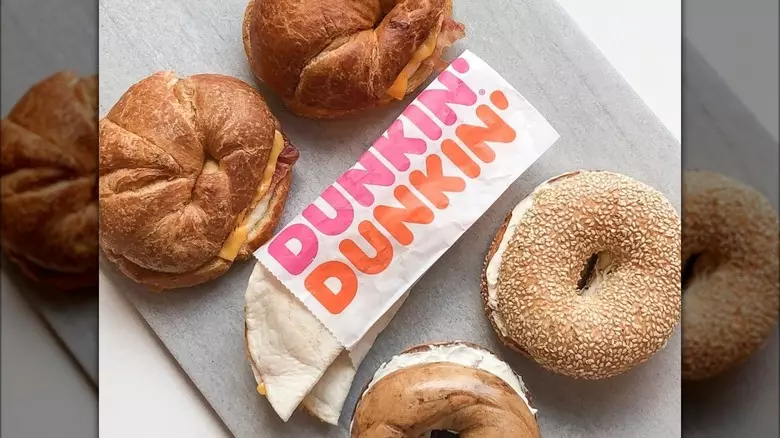 Бутэрброды Dunkin для сняданку