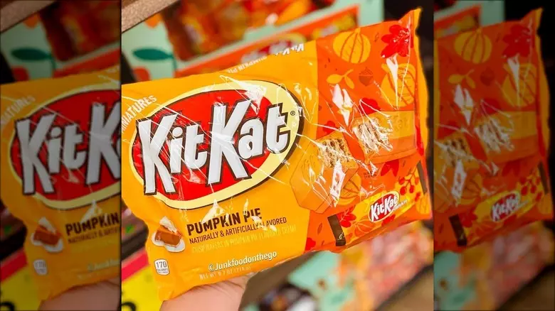 Kit Kat Pumpkin Pie na lasa