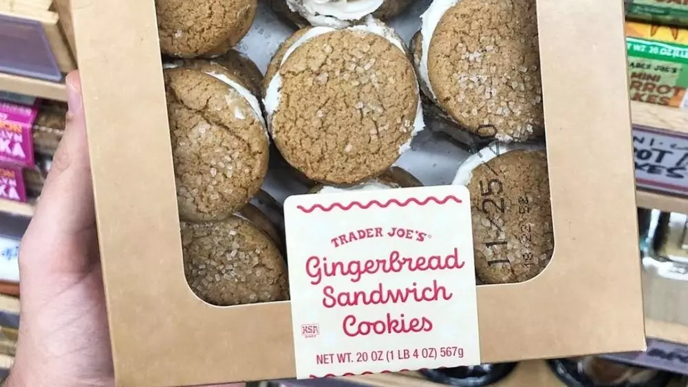 Trader Joe's Gingerbread Sandwich cookies