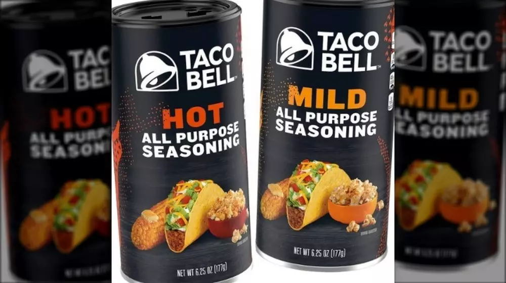 Taco Bell univerzális fűszerező shakerek