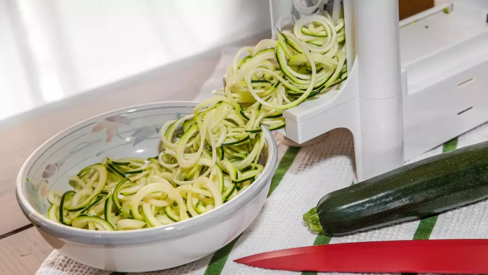 zoodles de courgettes