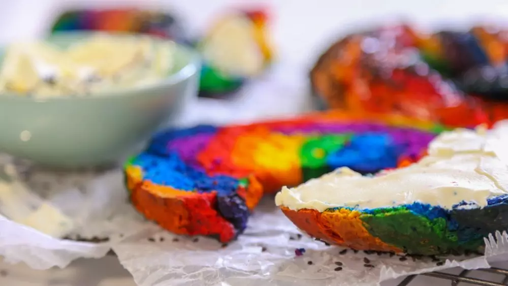 bagel rainbow