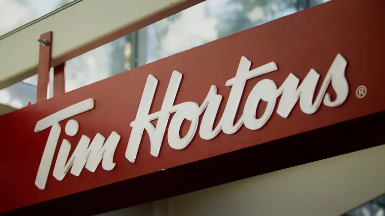 Tim Hortons-signo