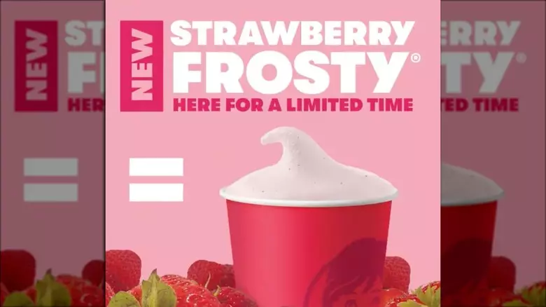 Wendy's Canada's sitirobheri frosty