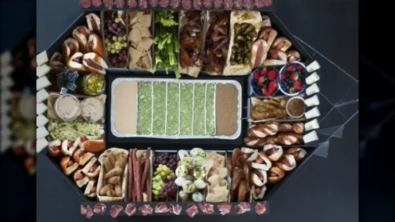 Andrew Zimmern's Super Bowl Snackadium