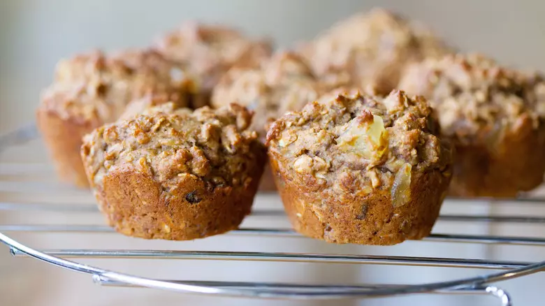 Tuisgebakte gesonde muffins