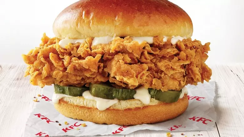 KFC Inkukhu Sandwich