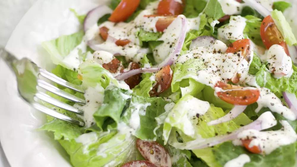 Salade mei ranch dressing