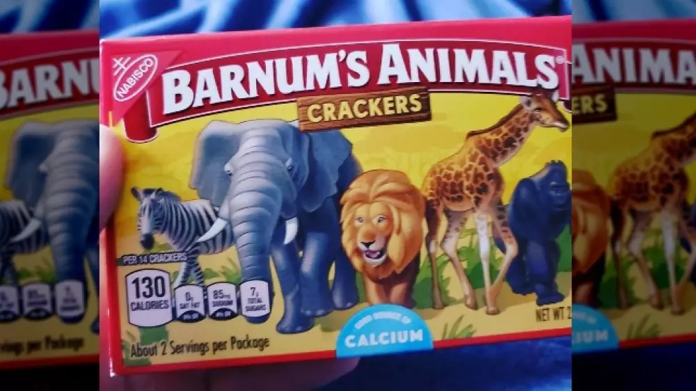 Barnum's Animals krekeriai