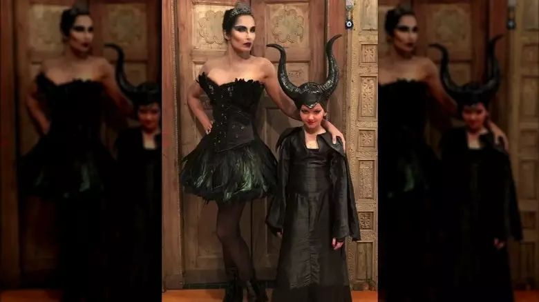 Disfraces de Halloween de Padma Lakshmi y Krishna