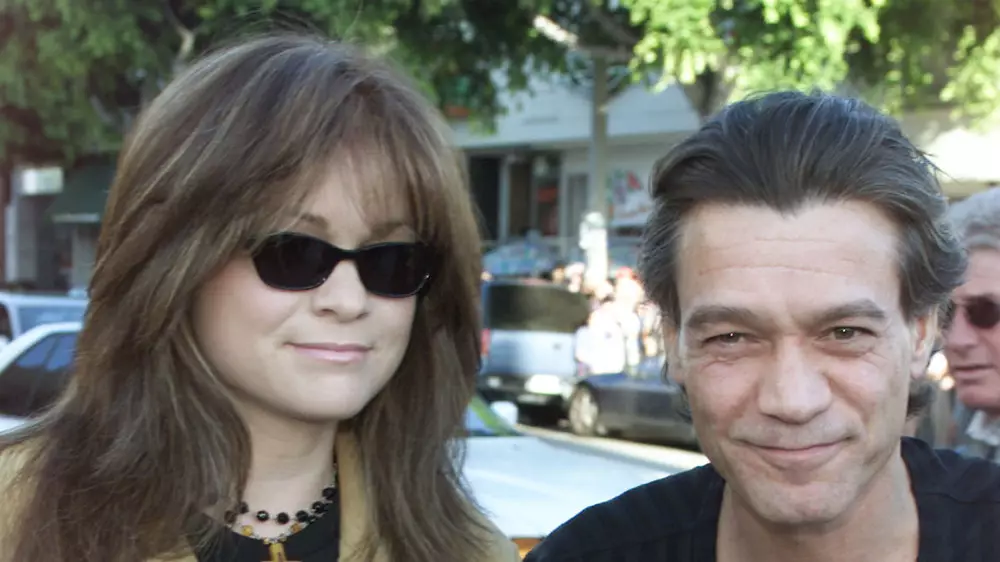 Valerie Bertinelli i Eddie Van Halen se smiješe