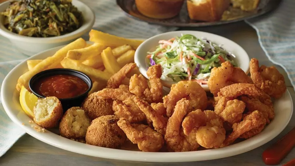 Cracker Barrel eghe shrimp