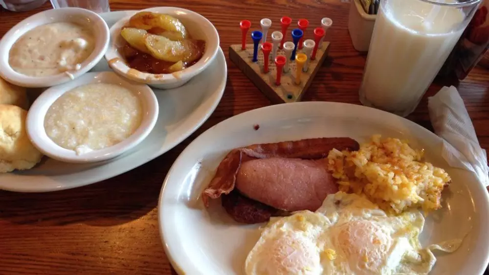 Cracker Barrel Sunrise Sampler