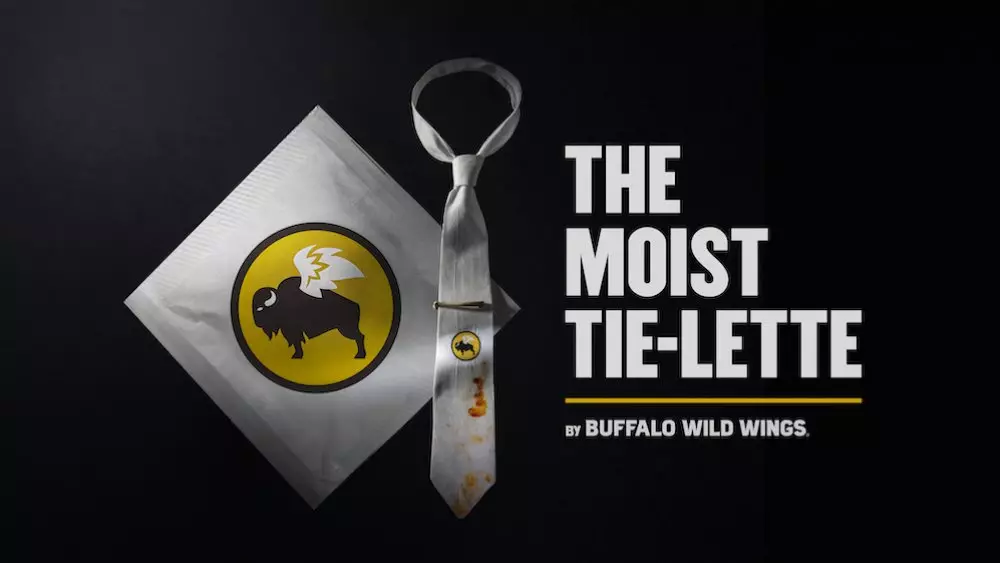 Buffalo Wild Wings խոնավ փողկապ