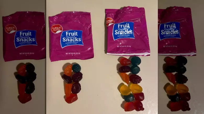 Aldi کے نئے gummies کا ایک بیگ