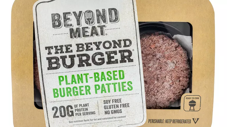 Iyo Beyond Meat burger