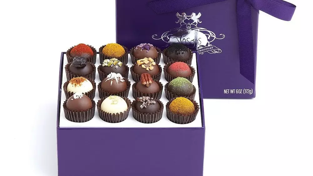 Caixa de chocolate Vosges