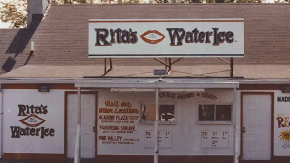 Vintage Rita's Water Ice-stativ