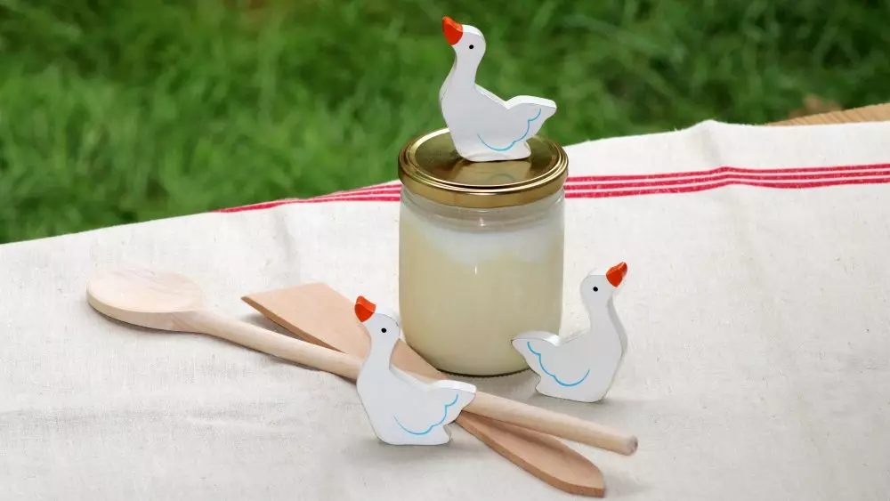 jar tina gajih bebek