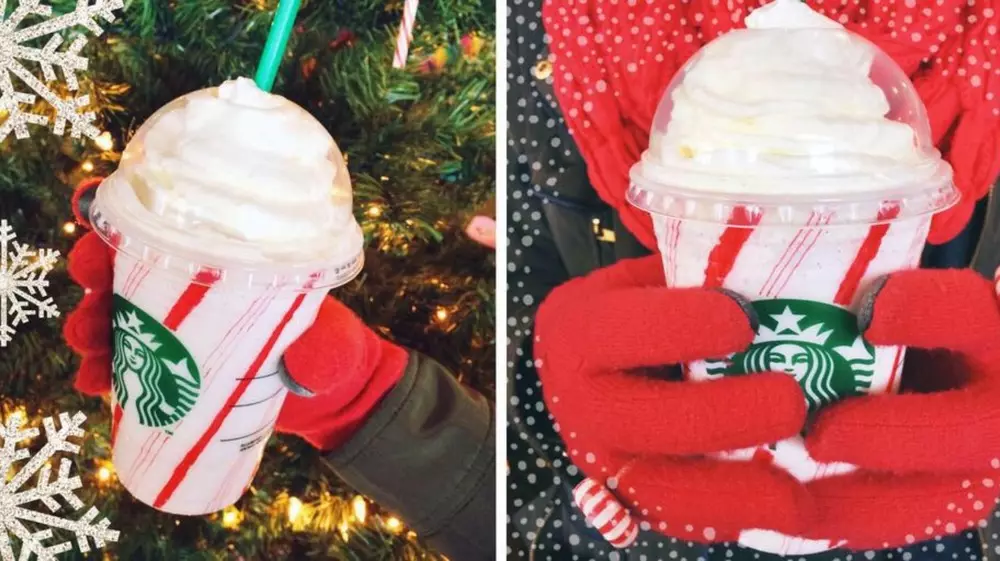 Starbucks-en Candy Cane Frapp